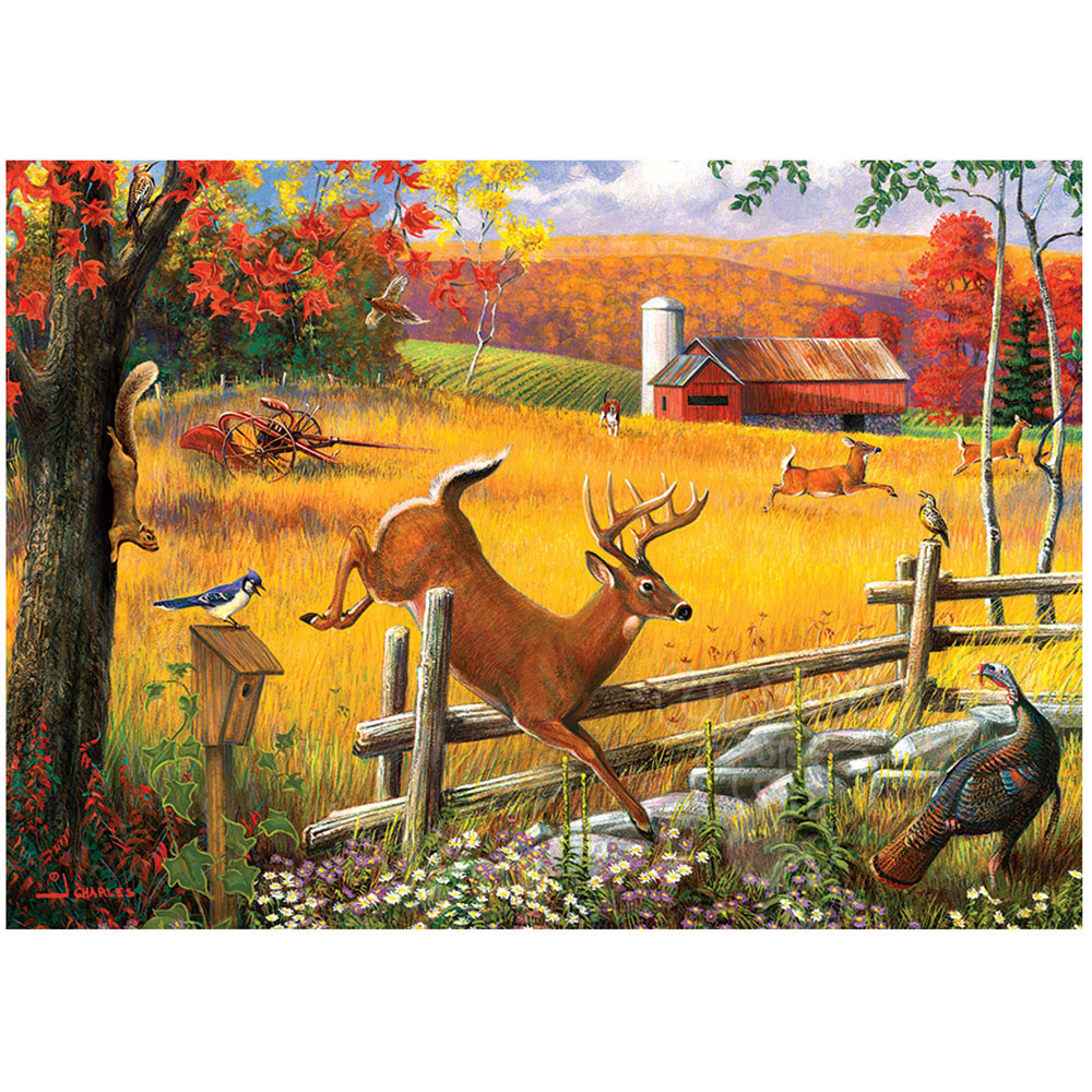 Cobble Hill The Big Leap Tray Puzzle 35pcs - Puzzles Canada