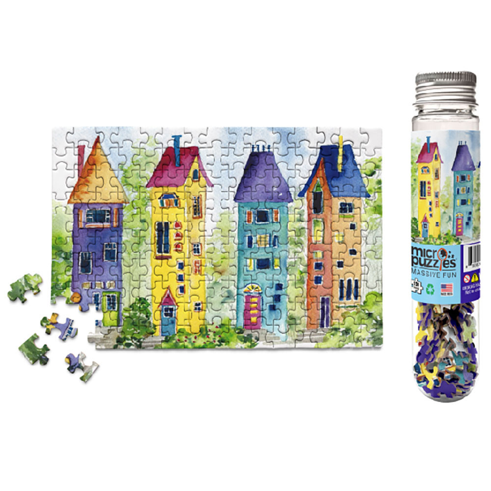 MicroPuzzles Gnome Home Mini Puzzle 150pcs - Puzzles Canada