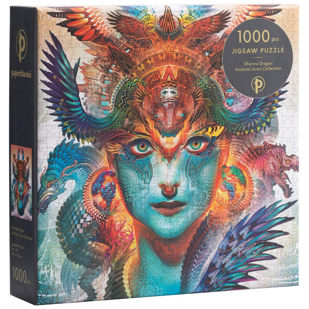 Paperblanks Dharma Dragon, Android Jones Collection Puzzle 1000pcs ...