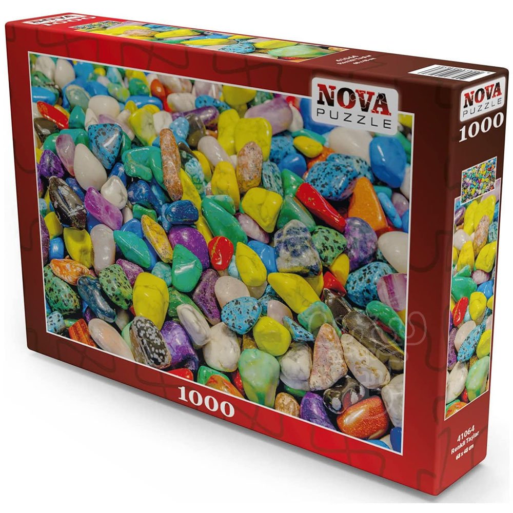 Nova Colored Stones Puzzle 1000pcs - Puzzles Canada