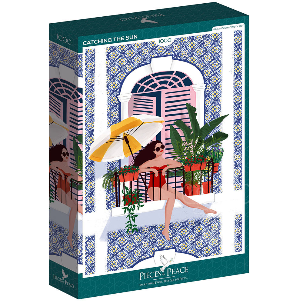 Pieces & Peace Catching the Sun Puzzle 1000pcs - Puzzles Canada