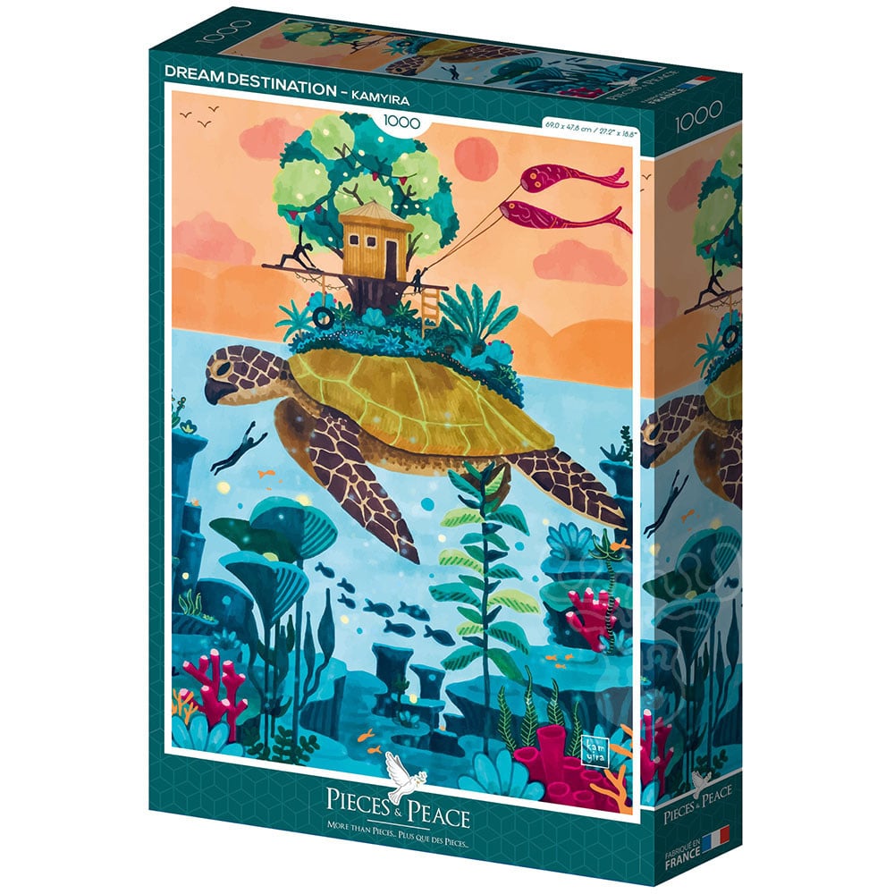 Pieces & Peace Dream Destination Puzzle 1000pcs - Puzzles Canada
