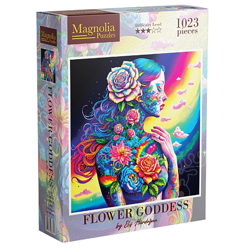 Magnolia Flower Goddess Puzzle 1023pcs - Puzzles Canada
