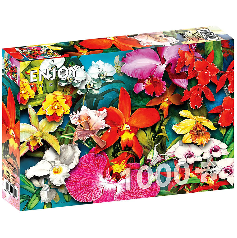 Enjoy Orchid Jungle Jigsaw Puzzle 1000pcs - Puzzles Canada