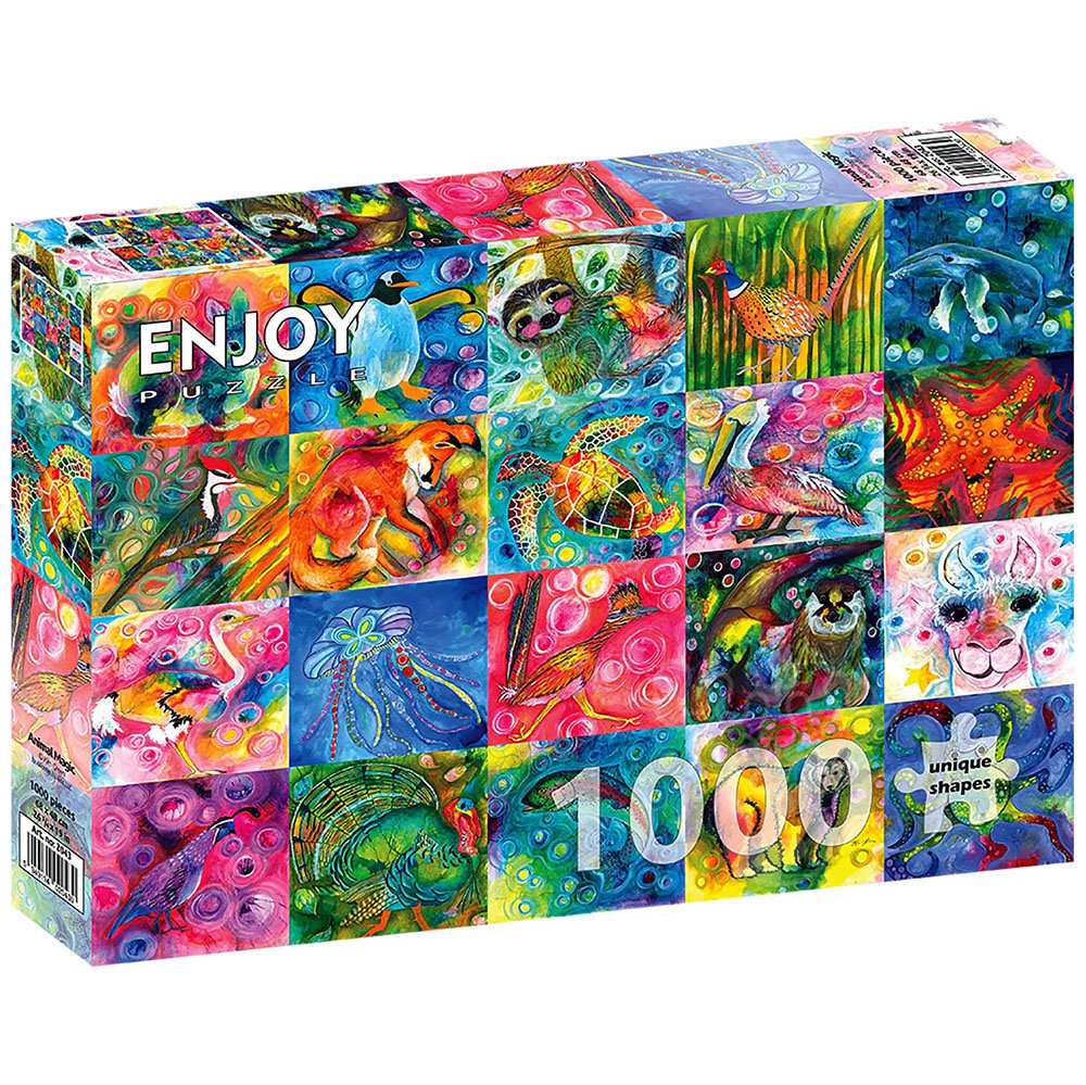 Enjoy Animal Magic Puzzle 1000pcs - Puzzles Canada