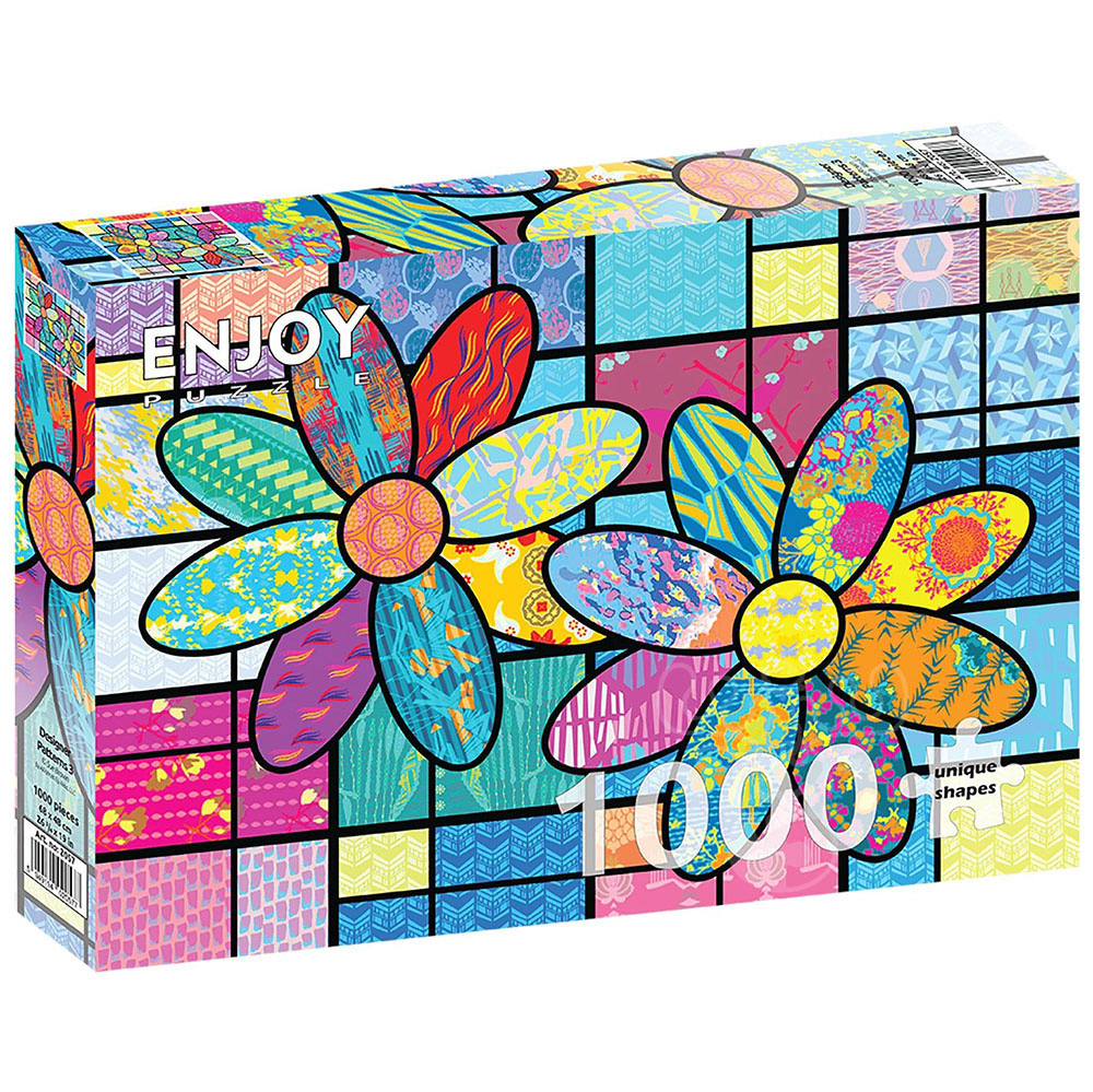 Enjoy Designer Patterns 3 Puzzle 1000pcs - Puzzles Canada