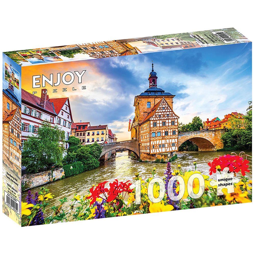Enjoy Bamberg Old Town, Germany Puzzle 1000pcs - Puzzles Canada