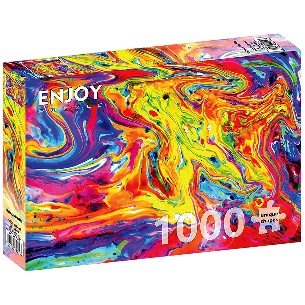 Enjoy Rainbow Marble Puzzle 1000pcs - Puzzles Canada