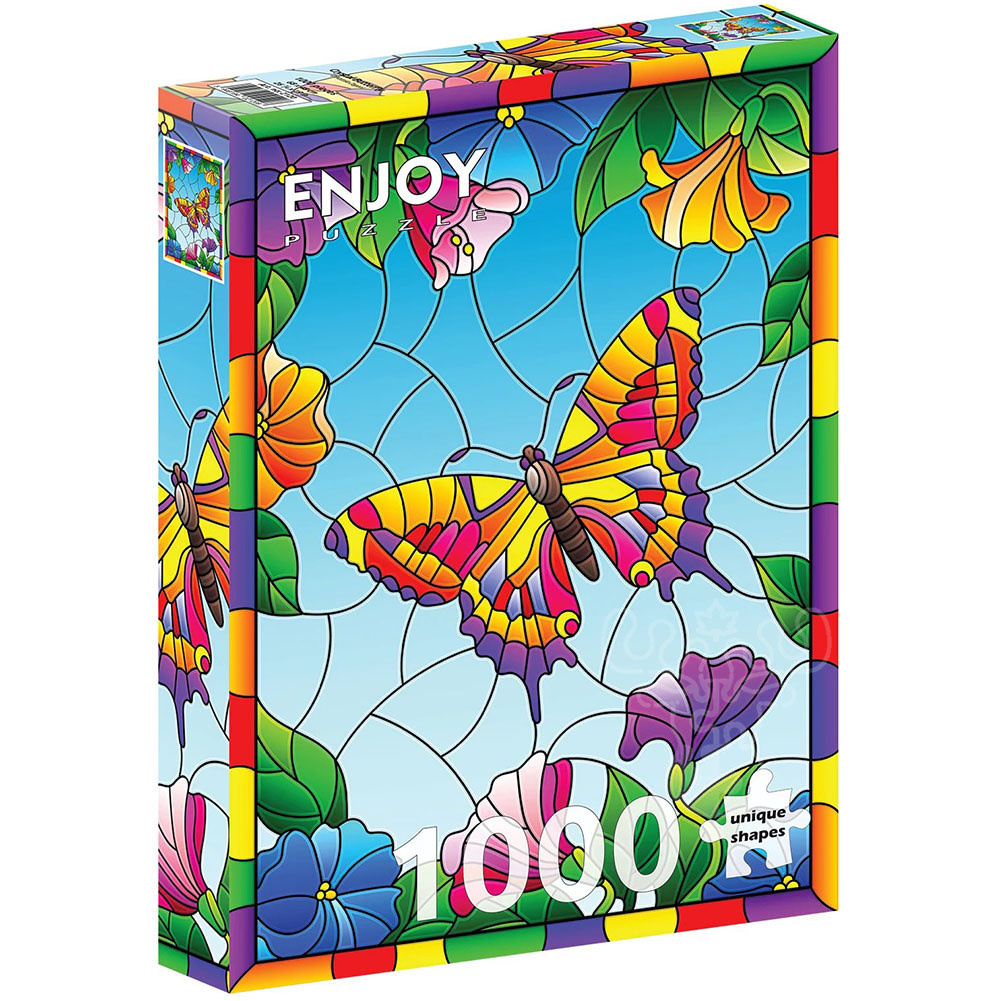 Enjoy Crystal Butterfly Puzzle 1000pcs - Puzzles Canada