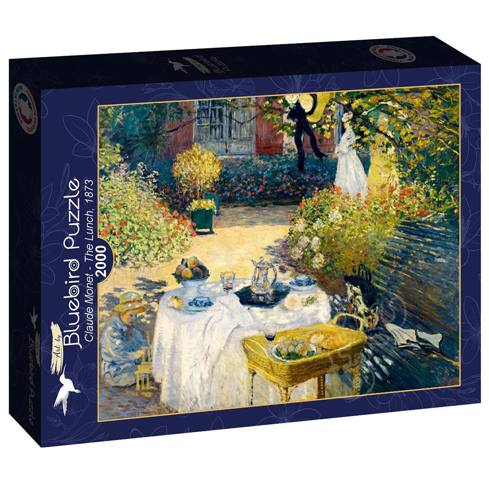 Bluebird Claude Monet - The Lunch, 1873 Puzzle 2000pcs - Puzzles Canada