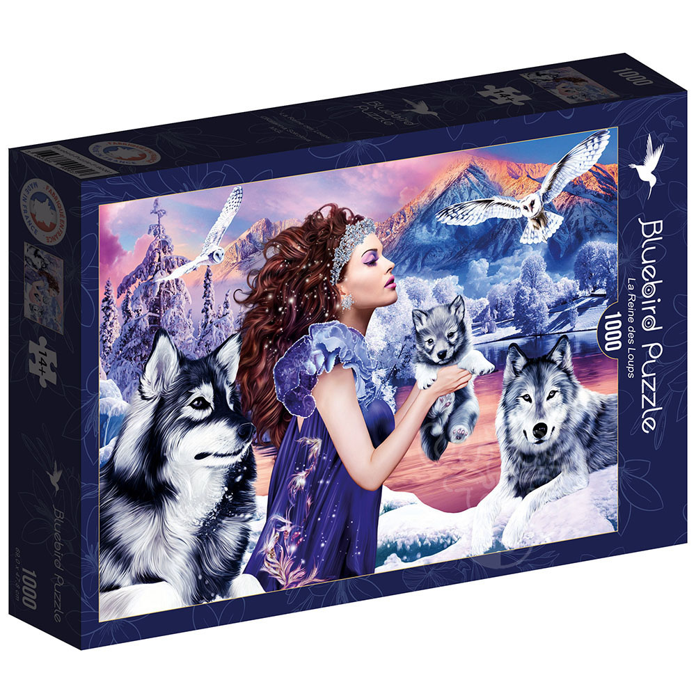 Bluebird Wolf Queen Puzzle 1000pcs - Puzzles Canada