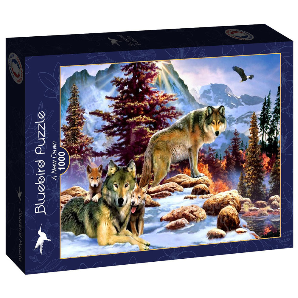 Bluebird A New Dawn Puzzle 1000pcs - Puzzles Canada