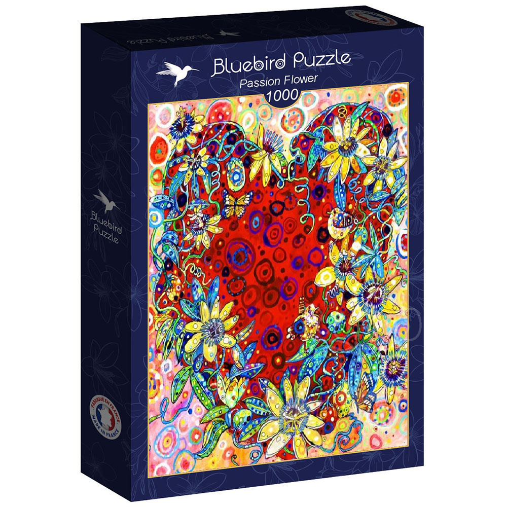 Bluebird Passion Flower Puzzle 1000pcs - Puzzles Canada