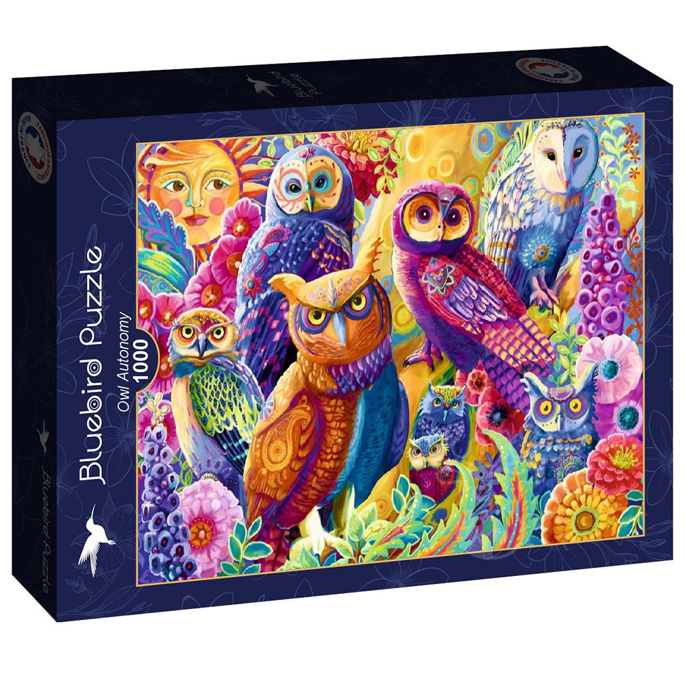 Bluebird Owl Autonomy Puzzle 1000pcs - Puzzles Canada