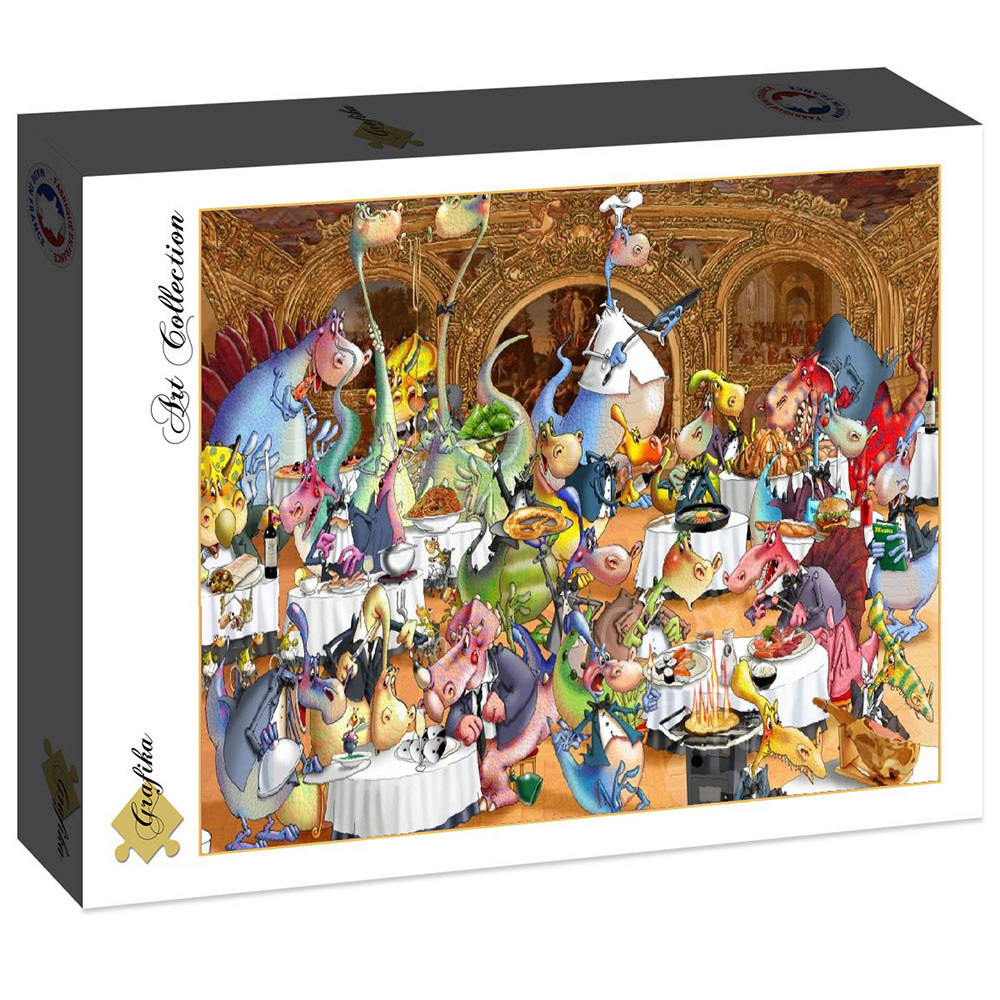 Grafika Restaurant - François Ruyer - Puzzle 2000pcs - Puzzles Canada