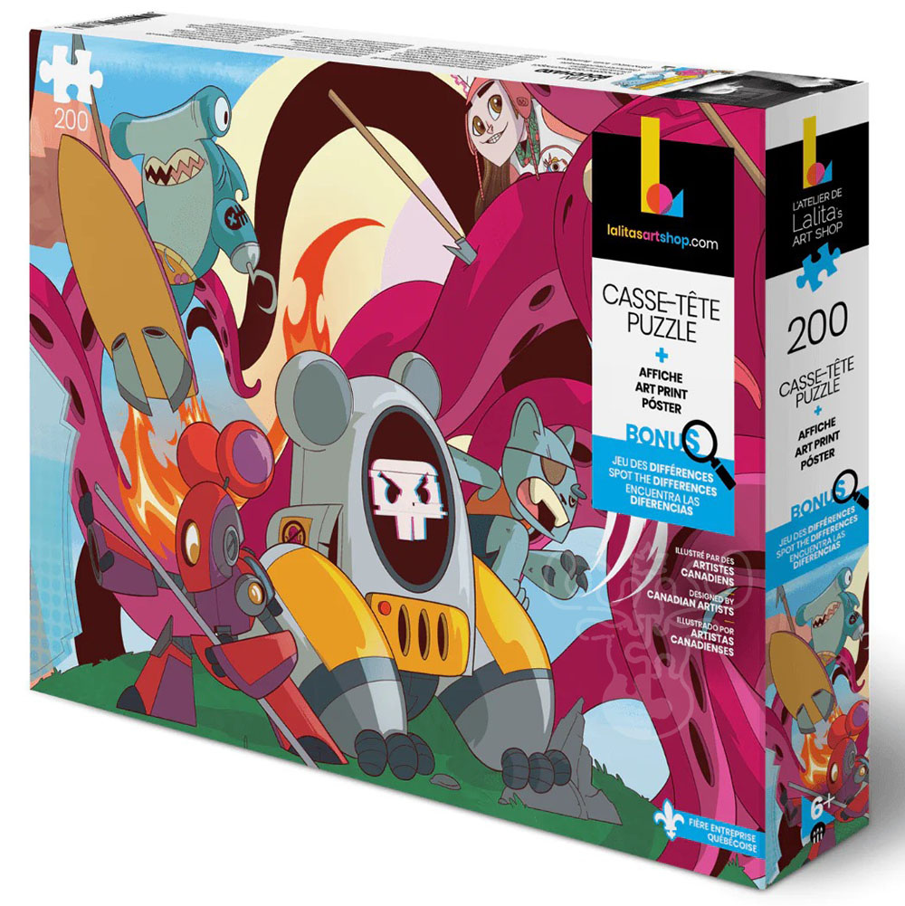 Lalita Heros Puzzle 200pcs - Puzzles Canada