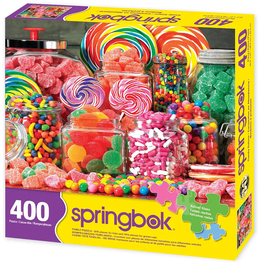 Springbok Candy Galore Family Puzzle 400pcs - Puzzles Canada