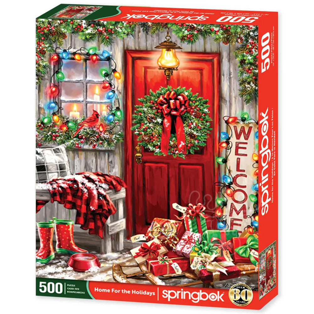 Springbok Home for the Holidays Puzzle 500pcs - Puzzles Canada