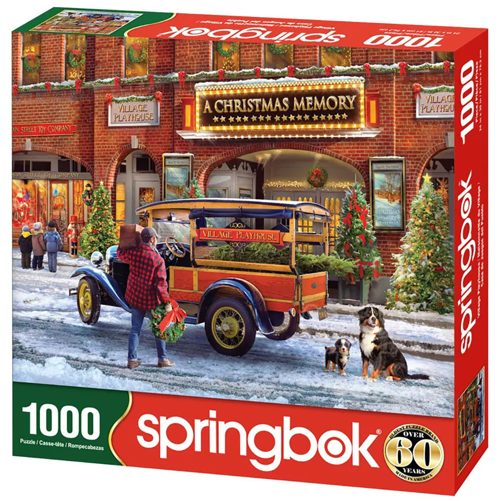 Springbok Village Playhouse Puzzle 1000pcs - Puzzles Canada