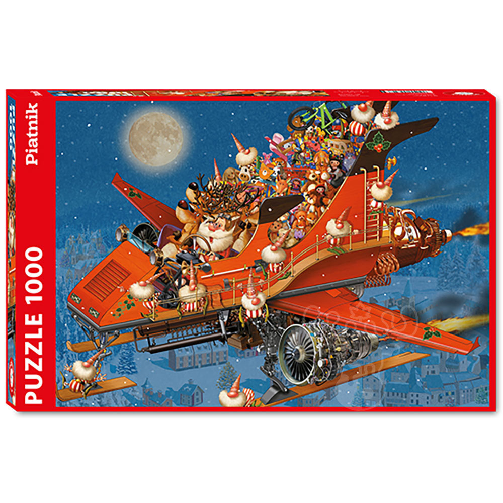 Piatnik Christmas Jet Puzzle 1000pcs - Puzzles Canada