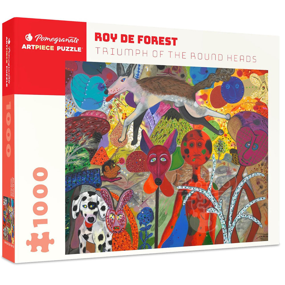 Pomegranate De Forest Roy: Triumph of the Round HeadsPuzzle 1000pcs ...