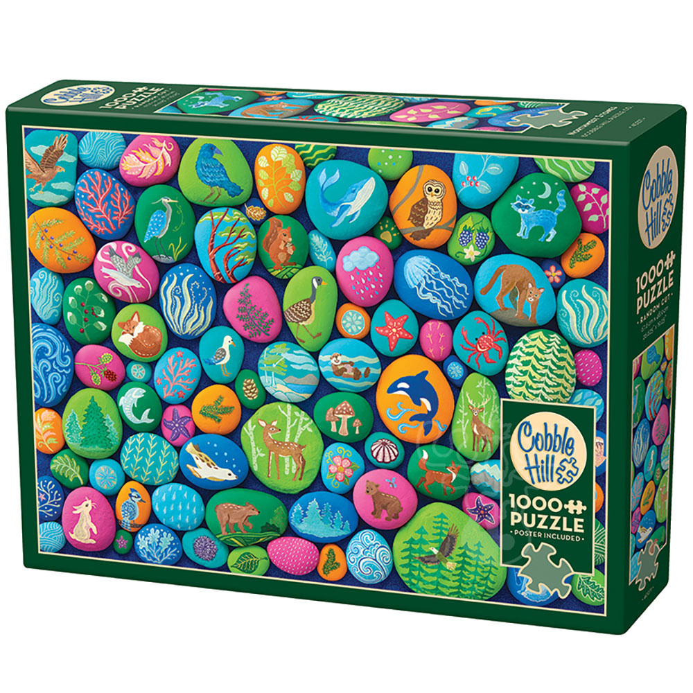 Cobble Hill Northwest Stones Puzzle 1000pcs - Puzzles Canada