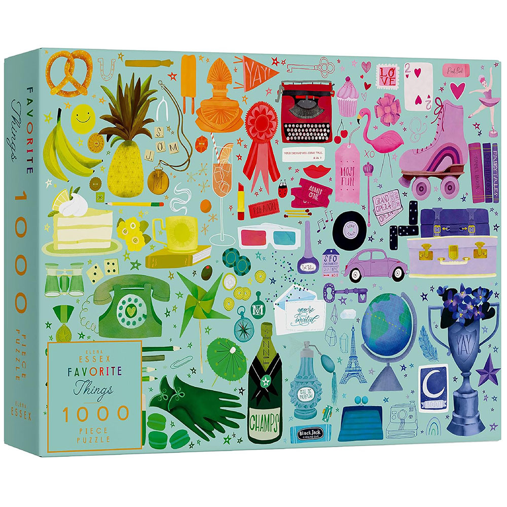 Elena Essex Favorite Things Puzzle 1000pcs - Puzzles Canada