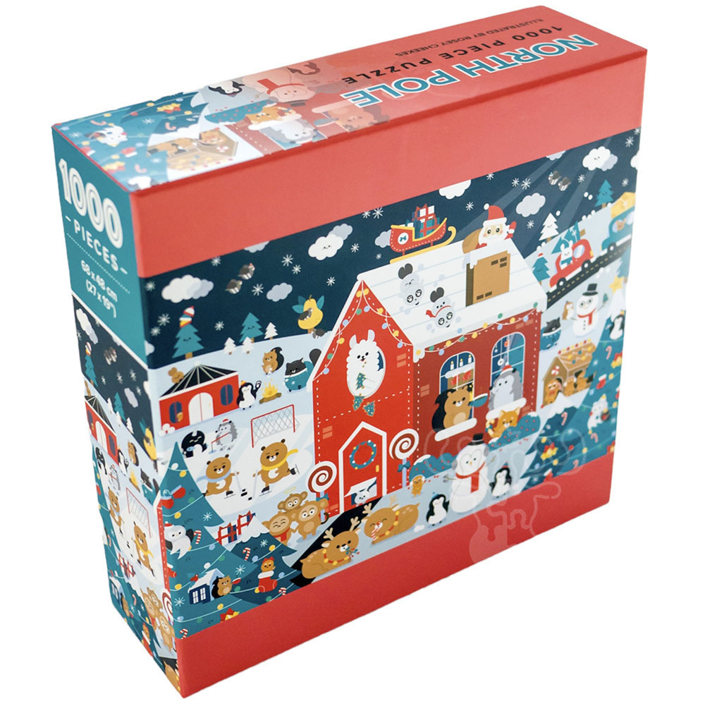 Arcadia North Pole Puzzle 1000pcs - Puzzles Canada