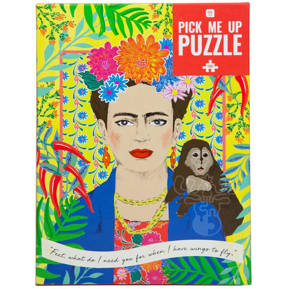 Talking Tables Pick Me Up Frida Kahlo Puzzle 1000pcs - Puzzles Canada