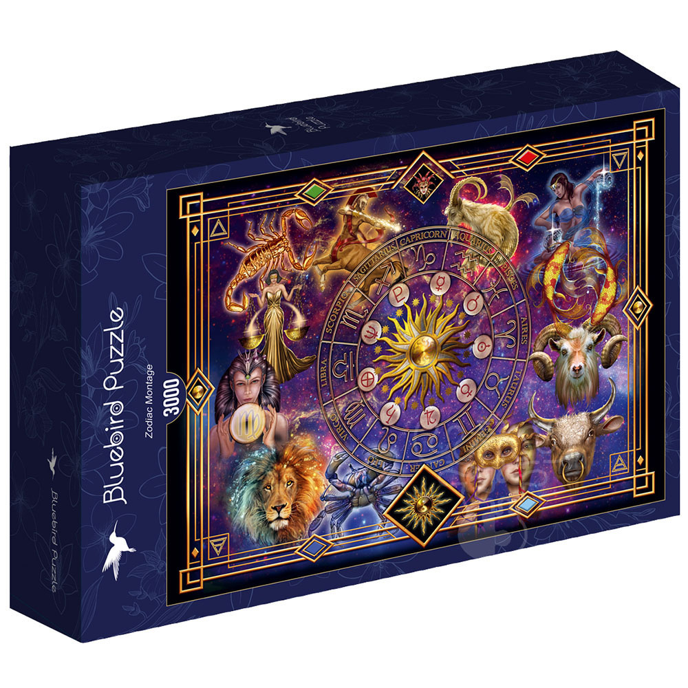 Bluebird Zodiac Montage- Ciro Marchetti Puzzle 3000pcs - Puzzles Canada