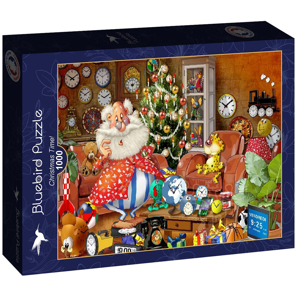 Bluebird Christmas Time! Puzzle 1000pcs - Puzzles Canada