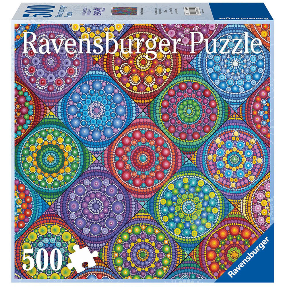 Ravensburger Elspeth McLean: Magnificent Mandalas Puzzle 500pcs ...