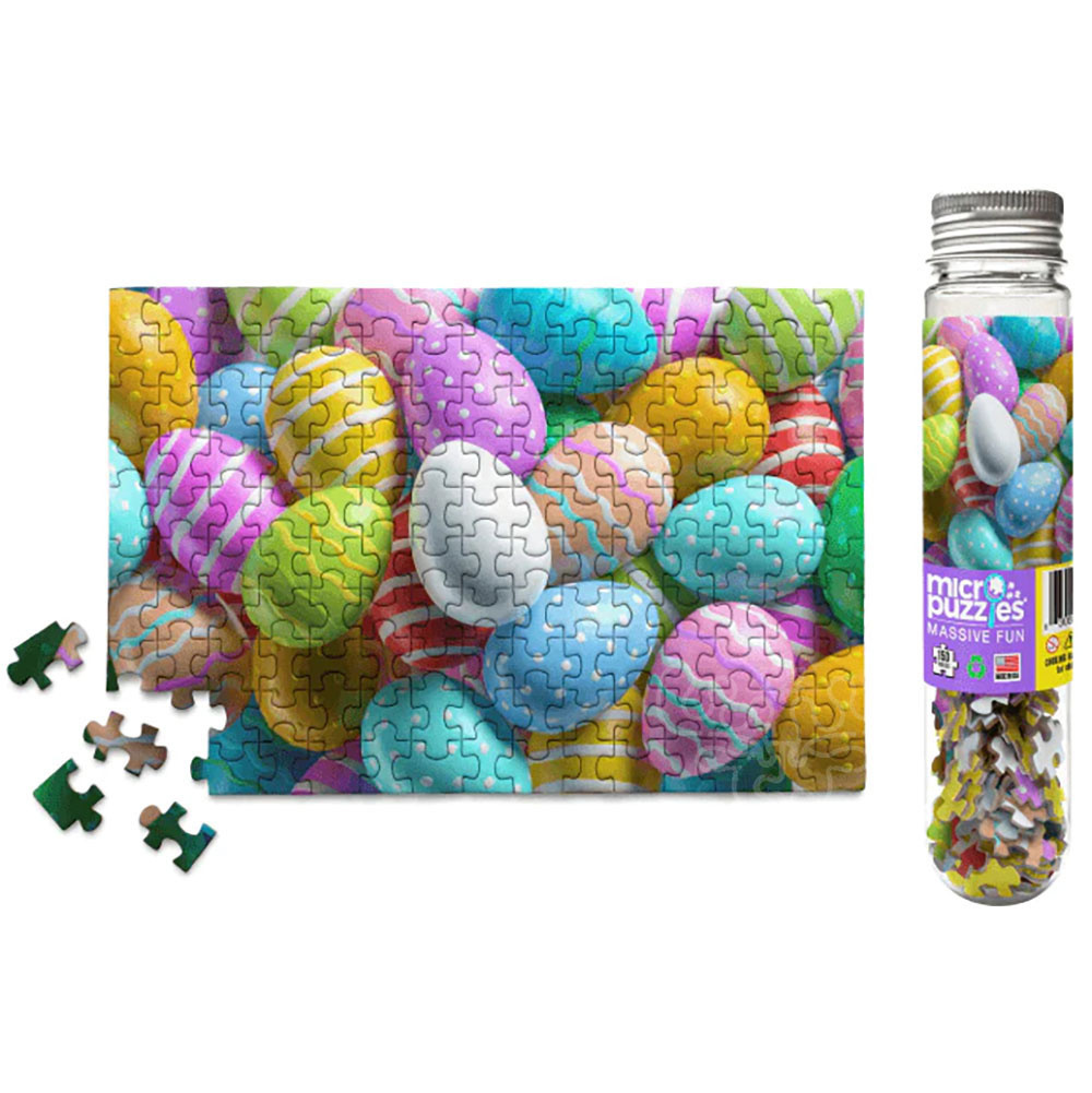 MicroPuzzles Colored Eggs Mini Puzzle 150pcs - Puzzles Canada