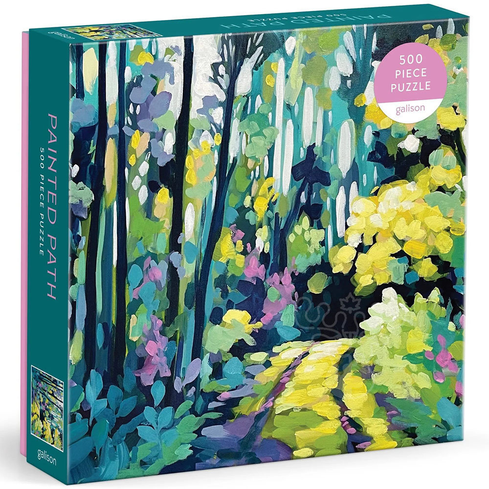 Galison Painted Path Puzzle 500pcs - Puzzles Canada