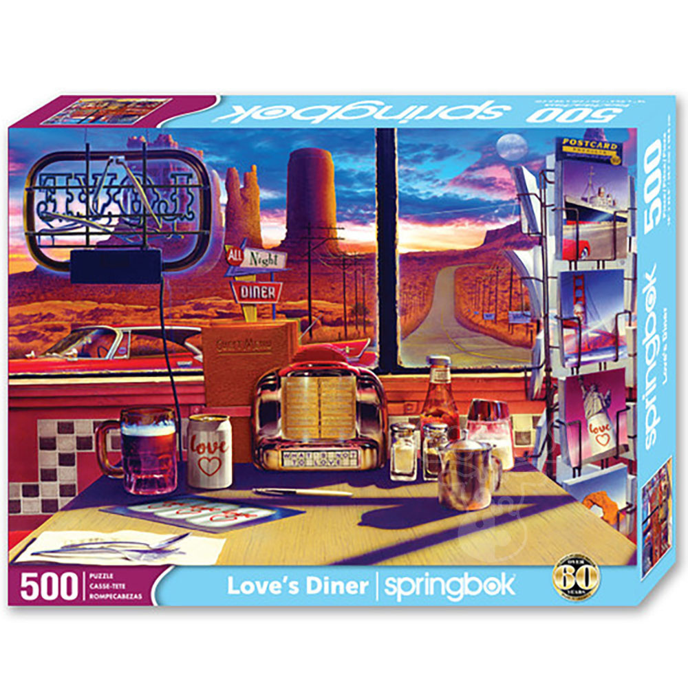 Springbok Love's Diner Puzzle 500pcs - Puzzles Canada