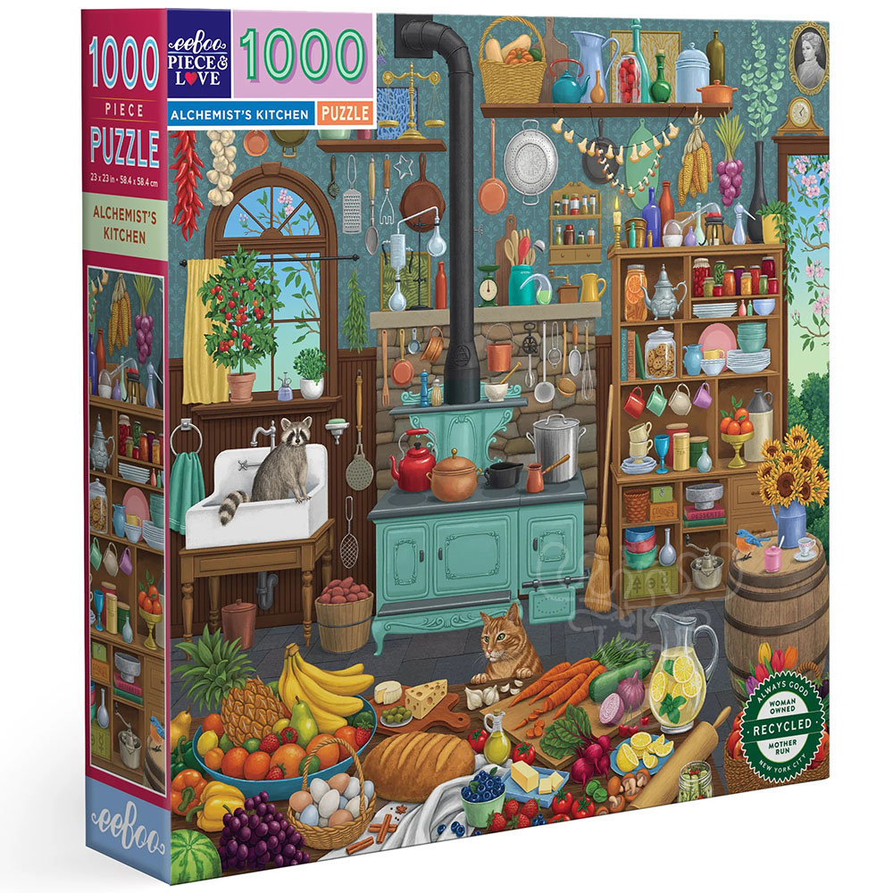 eeBoo Alchemist's Kitchen Puzzle 1000pcs - Puzzles Canada