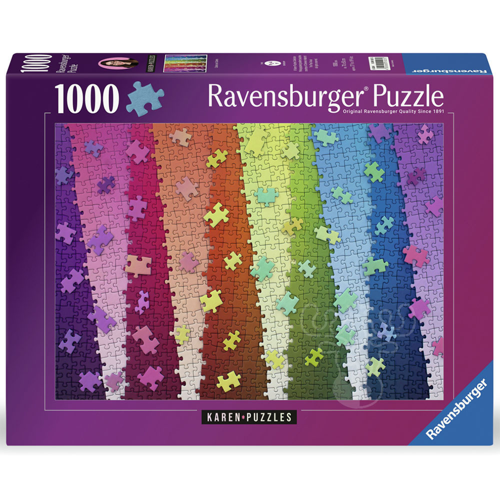 Ravensburger Karen Puzzle: Colors on Colors Puzzle 1000pcs - Puzzles Canada