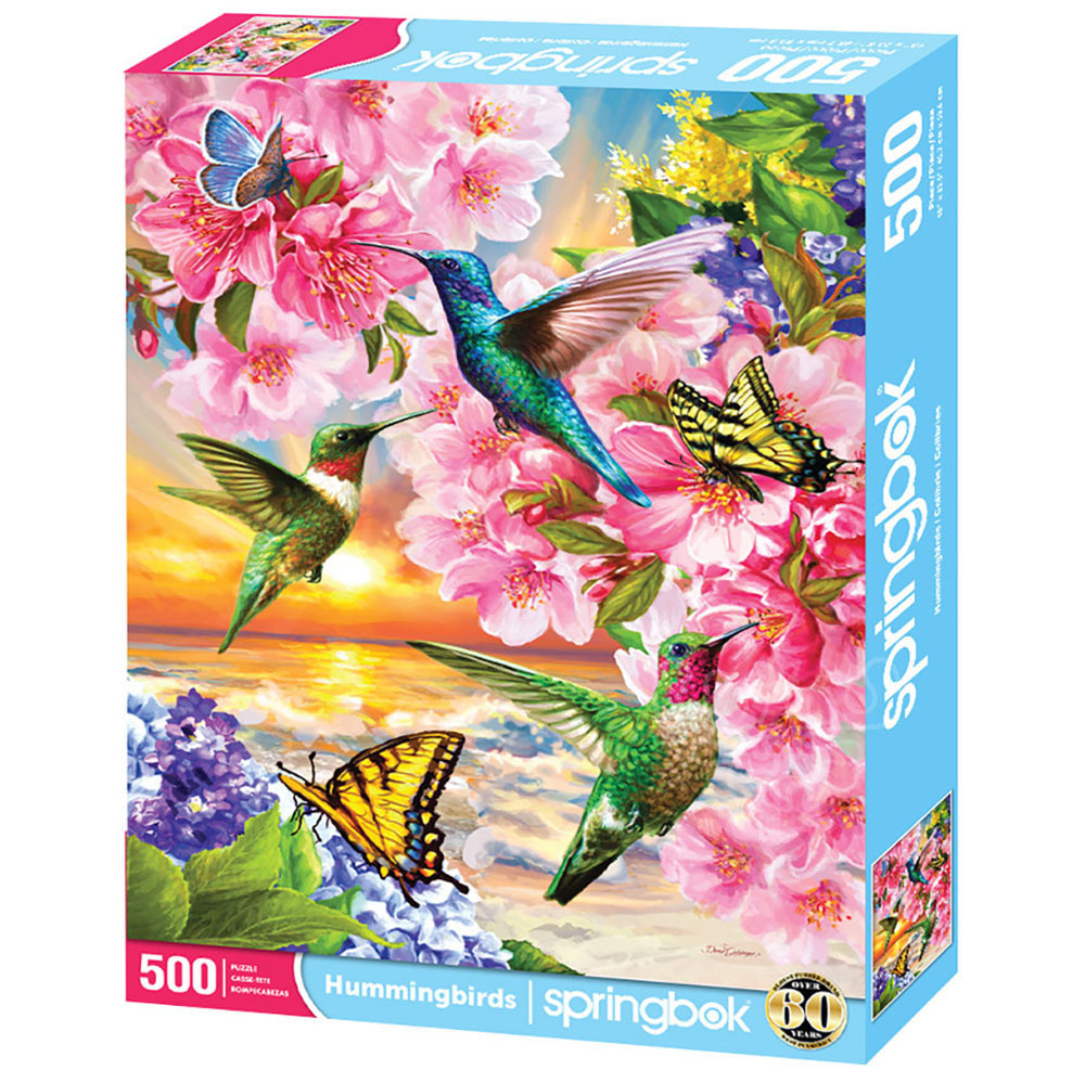 Springbok Hummingbirds Puzzle 500pcs - Puzzles Canada