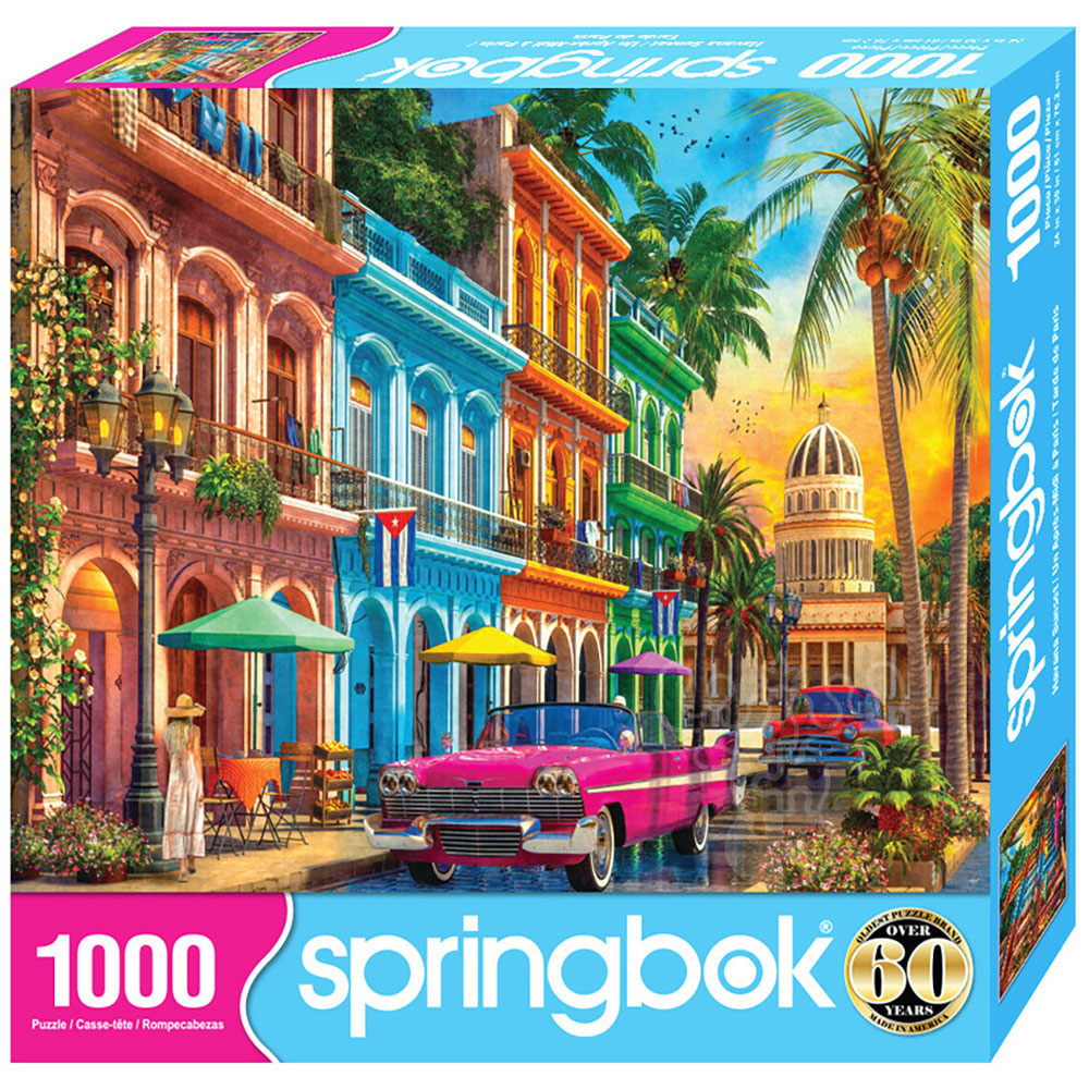 Springbok Havana Sunset Puzzle 1000pcs - Puzzles Canada