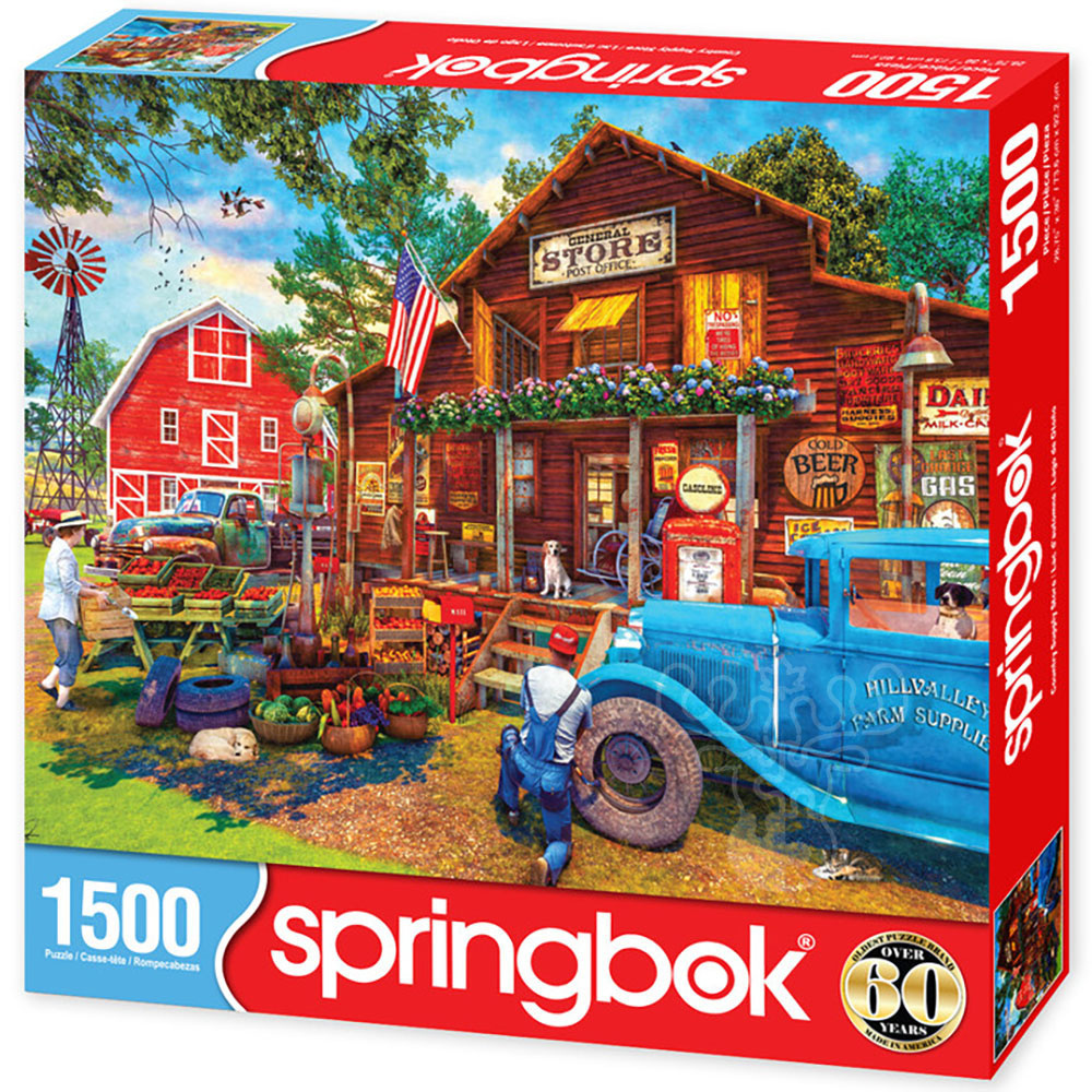 Springbok Country Supply Store Puzzle 1500pcs - Puzzles Canada
