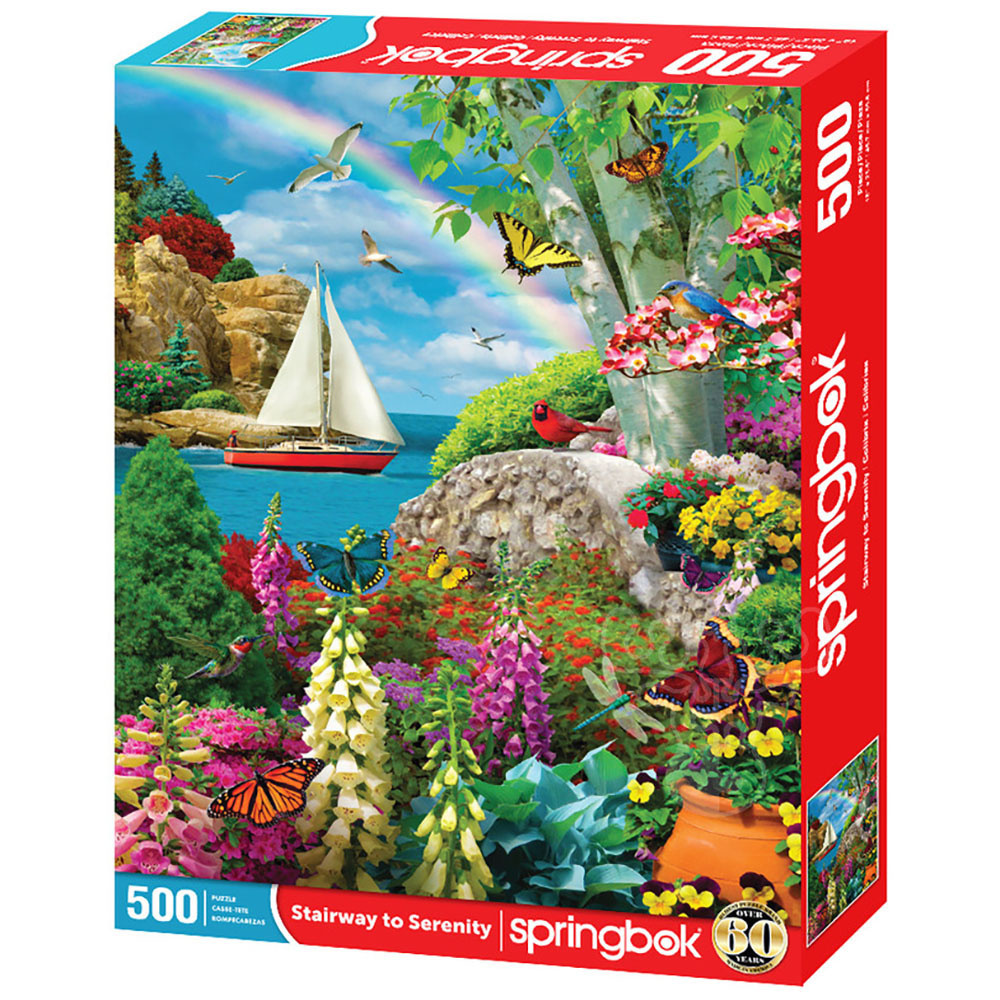 Springbok Stairway to Serenity Puzzle 500pcs - Puzzles Canada