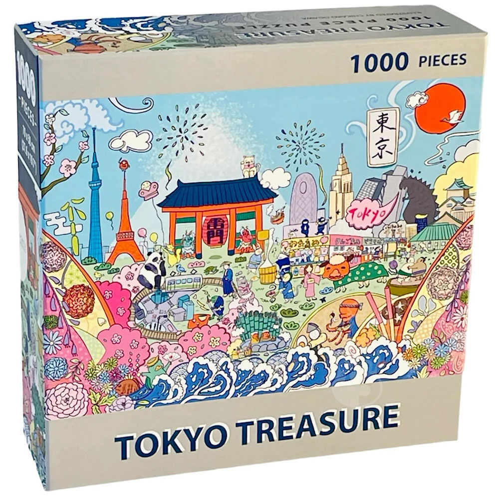 Arcadia Tokyo Treasure Puzzle 1000pcs - Puzzles Canada