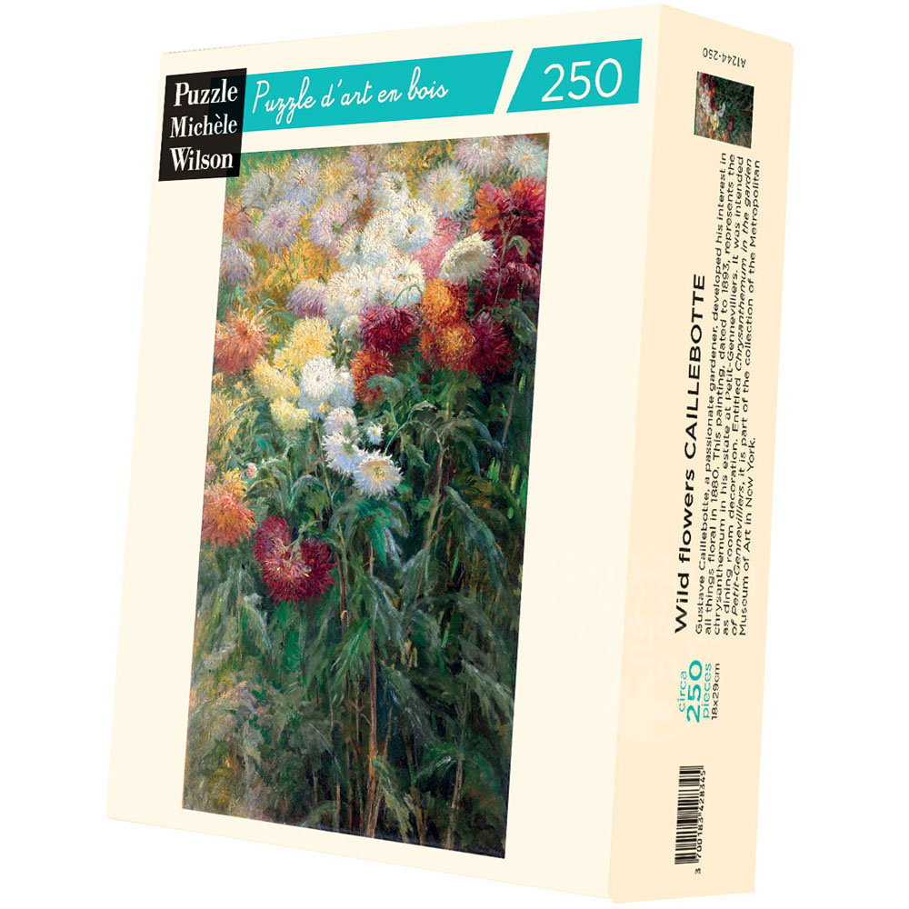 Michèle Wilson Caillebotte: Wild Flowers Wood Puzzle 250pcs - Puzzles ...