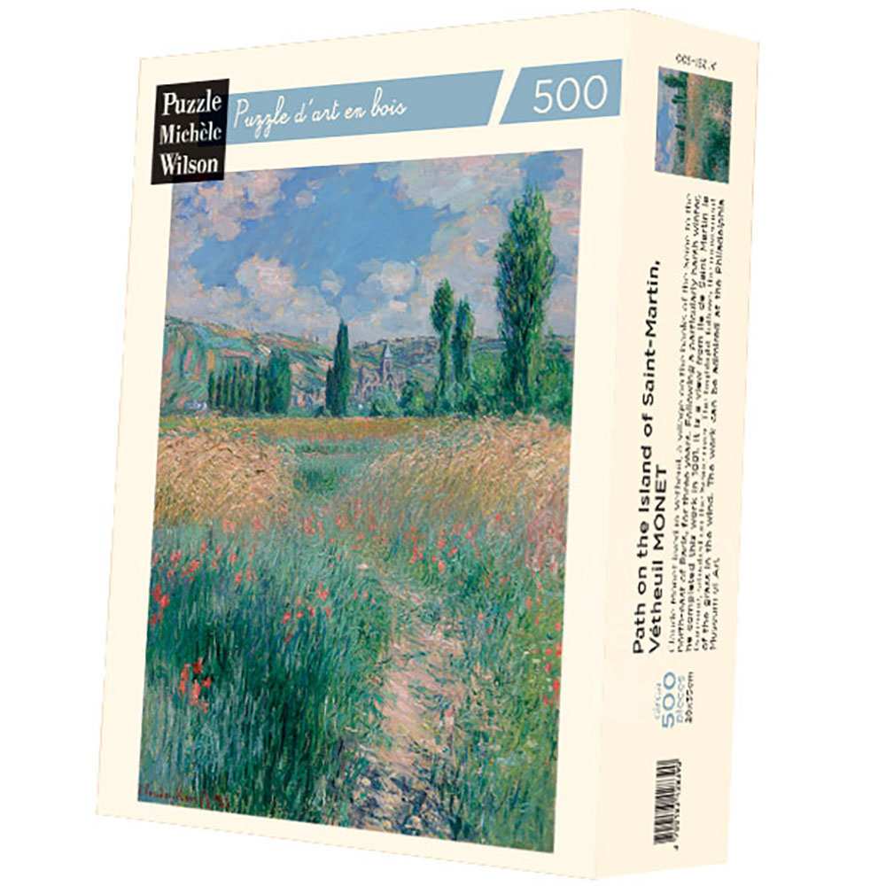 Michèle Wilson Monet: Path in Vétheuil Wood Puzzle 500pcs - Puzzles Canada