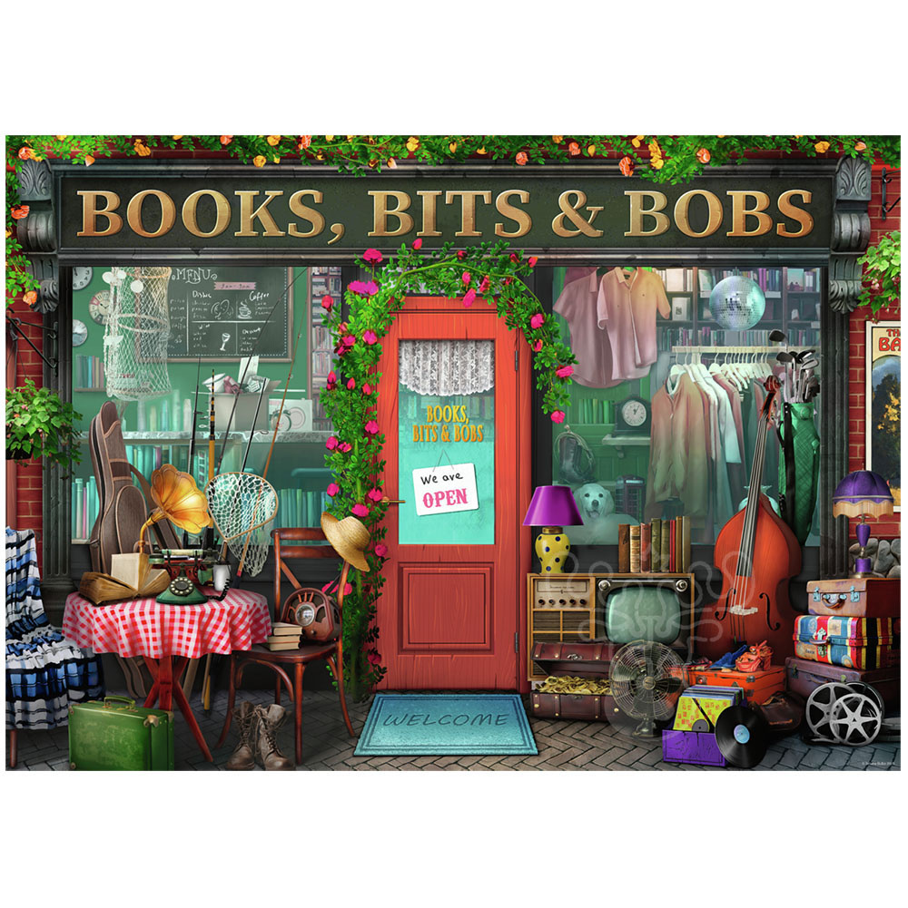 Ravensburger Books, Bits & Bobs Puzzle 1000pcs - Puzzles Canada