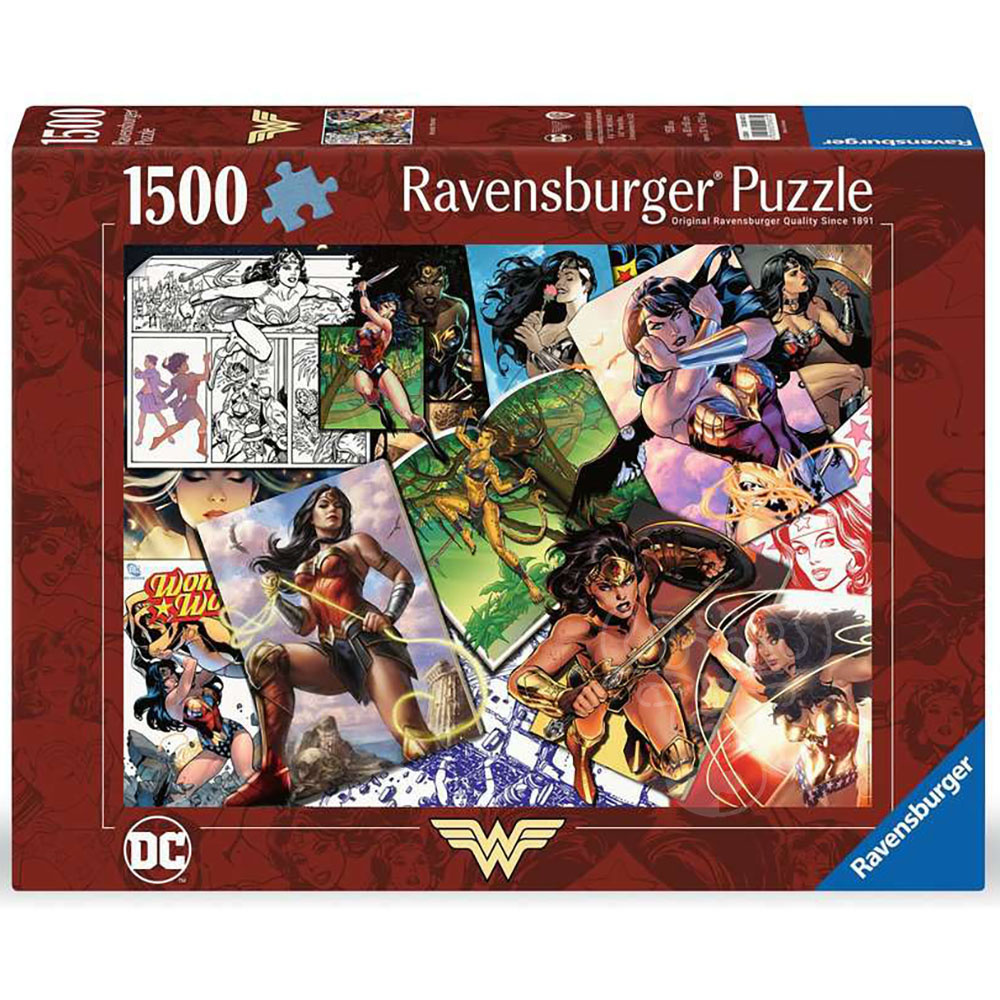 Ravensburger DC Wonder Woman Puzzle 1500pcs - Puzzles Canada