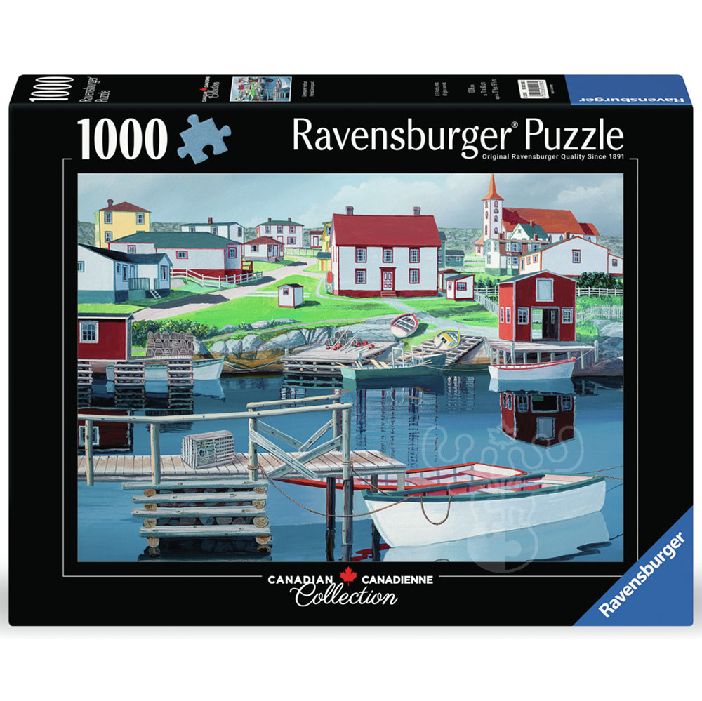 Ravensburger Greenspond Harbor Puzzle 1000pcs - Puzzles Canada