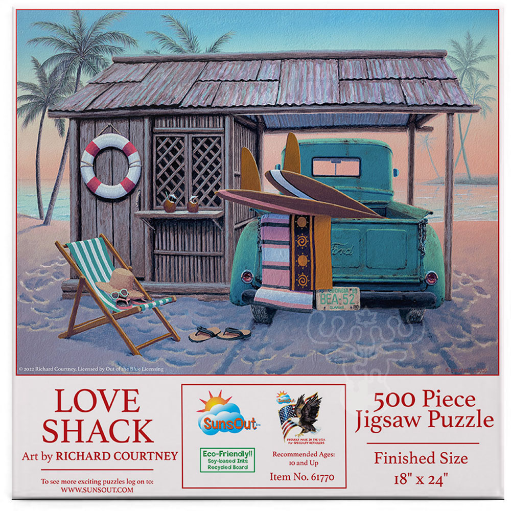 SunsOut Love Shack Puzzle 500pcs - Puzzles Canada