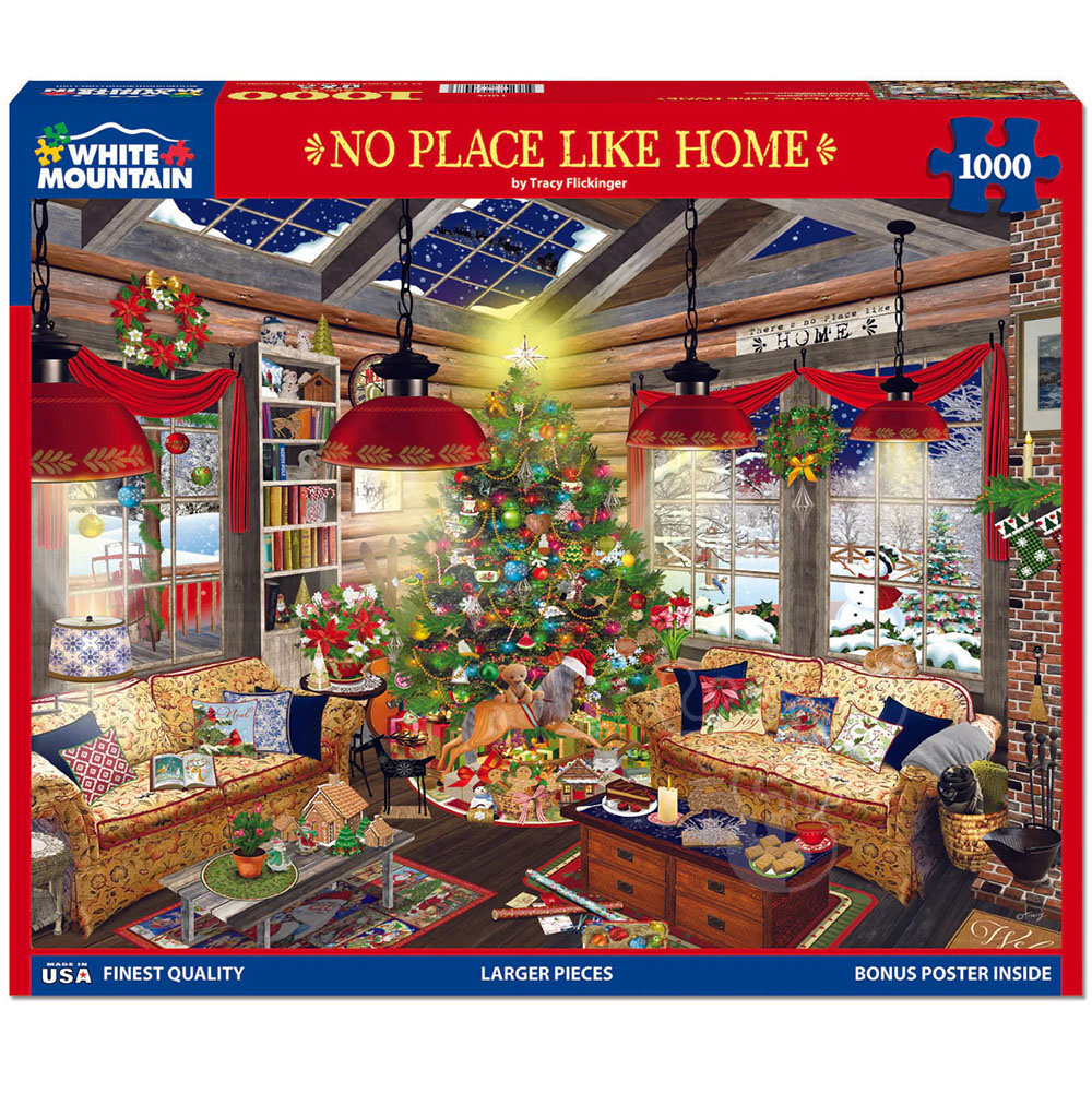 White Mountain No Place Like Home Puzzle 1000pcs - Puzzles Canada