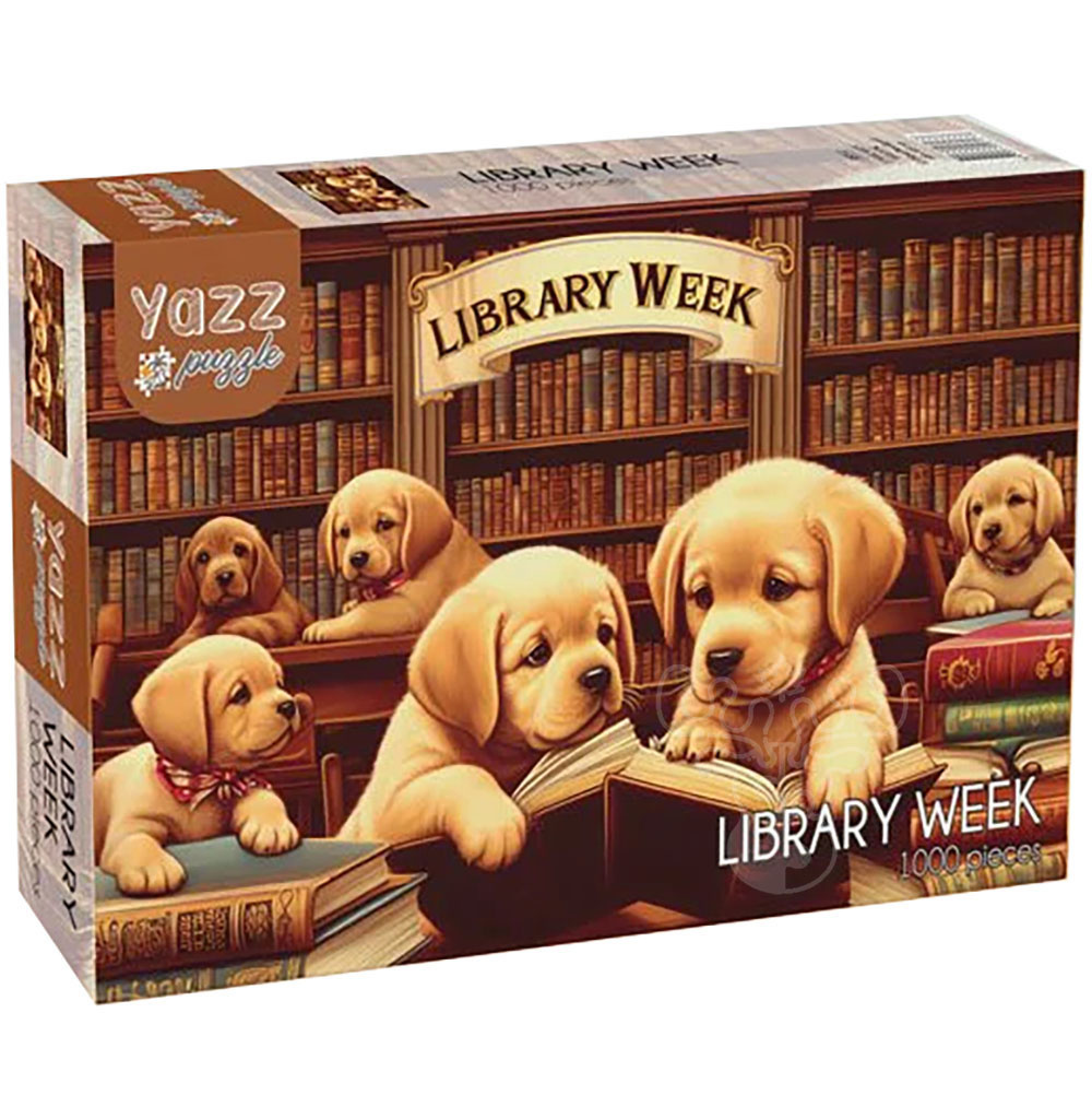 Yazz Puzzle Library Week Puzzle 1000pcs - Puzzles Canada